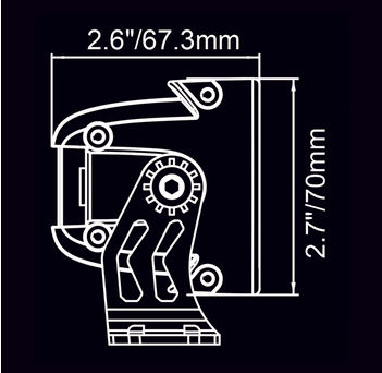 LED BAR 30 300W 25200 LUMEN LIGHTSTORM - Motorsenteret Limo Norge AS